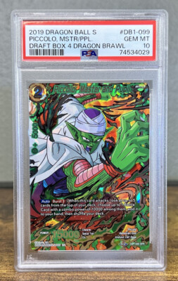 Dragon Ball Super Piccolo, Master and Pupil DB1-099 Duo Power Rare PSA ...