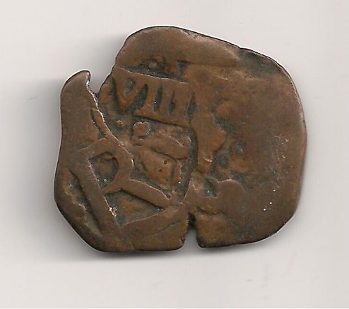 Double-Struck Spanish? Mexican? copper coin 1600s? Mystery item. Can ...