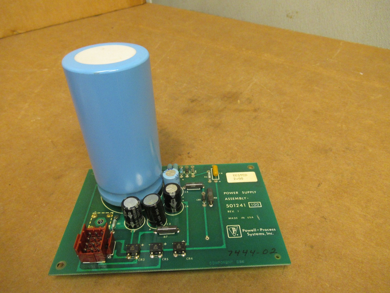 New Powell-Process Systems Power Supply Assembly Board 501241 100 REV I ...