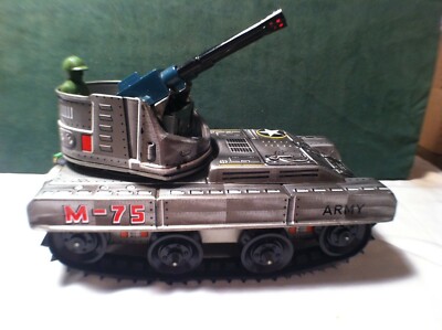 Army M75 Tank Battery Operated | eBay
