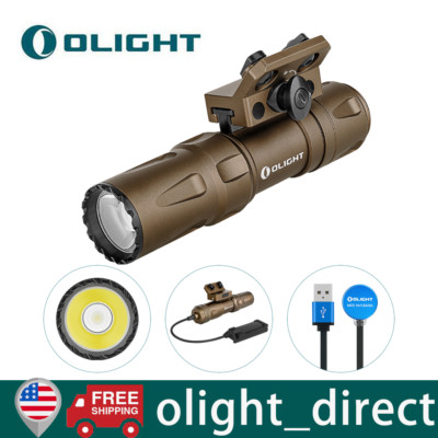 OLIGHT Odin Mini Tactical Flashlight 1250 Lumen MLOK Rail Mounted ...