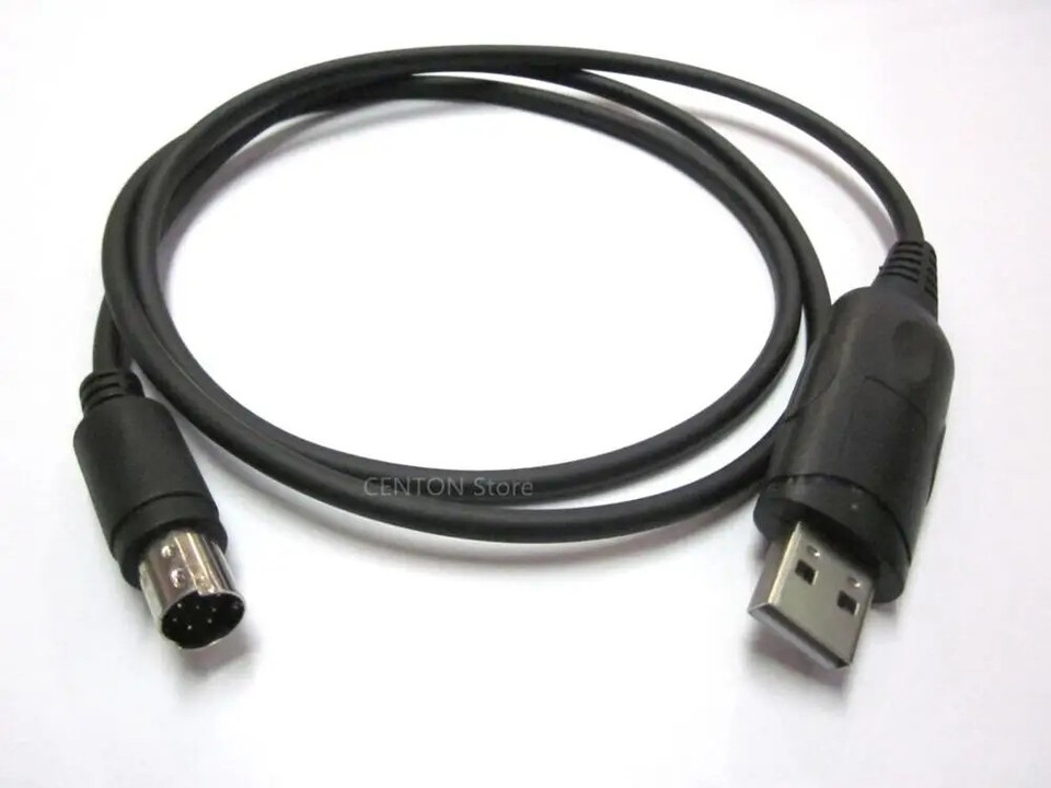 8 pin USB Programming Cable For Yaesu FT-857 FT-857D FT-897 FT-897D ...