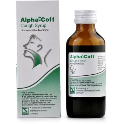 Dr Willmar Schwabe homéopathie sirop contre la toux Alpha-Coff - 100 ml ...