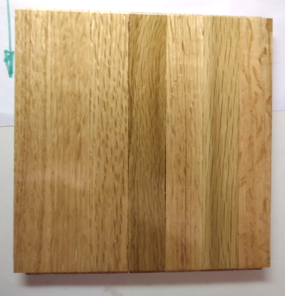 1 Hartco 6x6" Parquet Tile Oak Natural Desert Standard Color 7 Finger ...