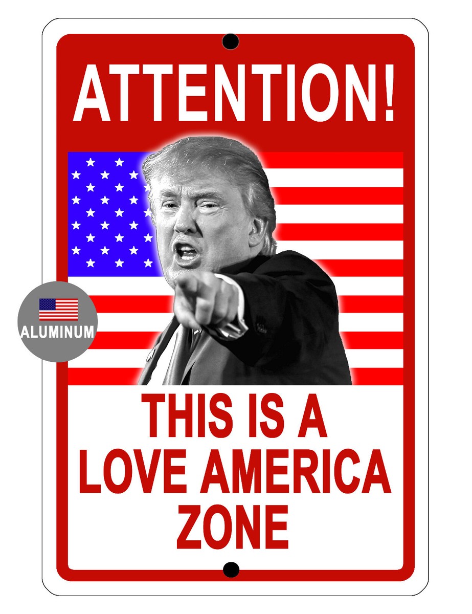 Trump Signs Love America