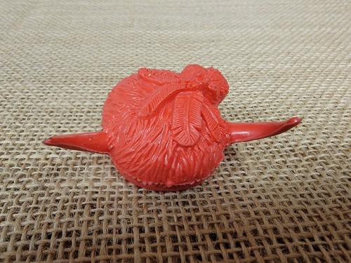 Marx Johnny West Series Chief Cherokee Red Buffalo Horn Headdress | eBay