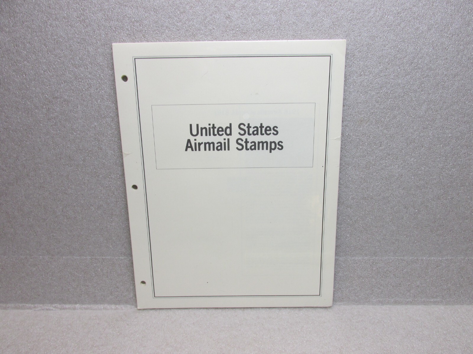 NEW U.S. AIR MAIL SHEETS FOR 3-RING STAMP COLLECTING BOOK | eBay