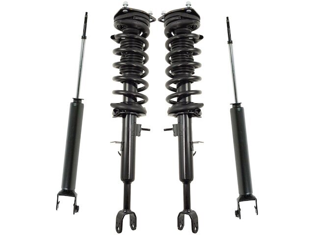 Front and Rear Shock Absorber and Coil Spring Assembly Set For G35 ...