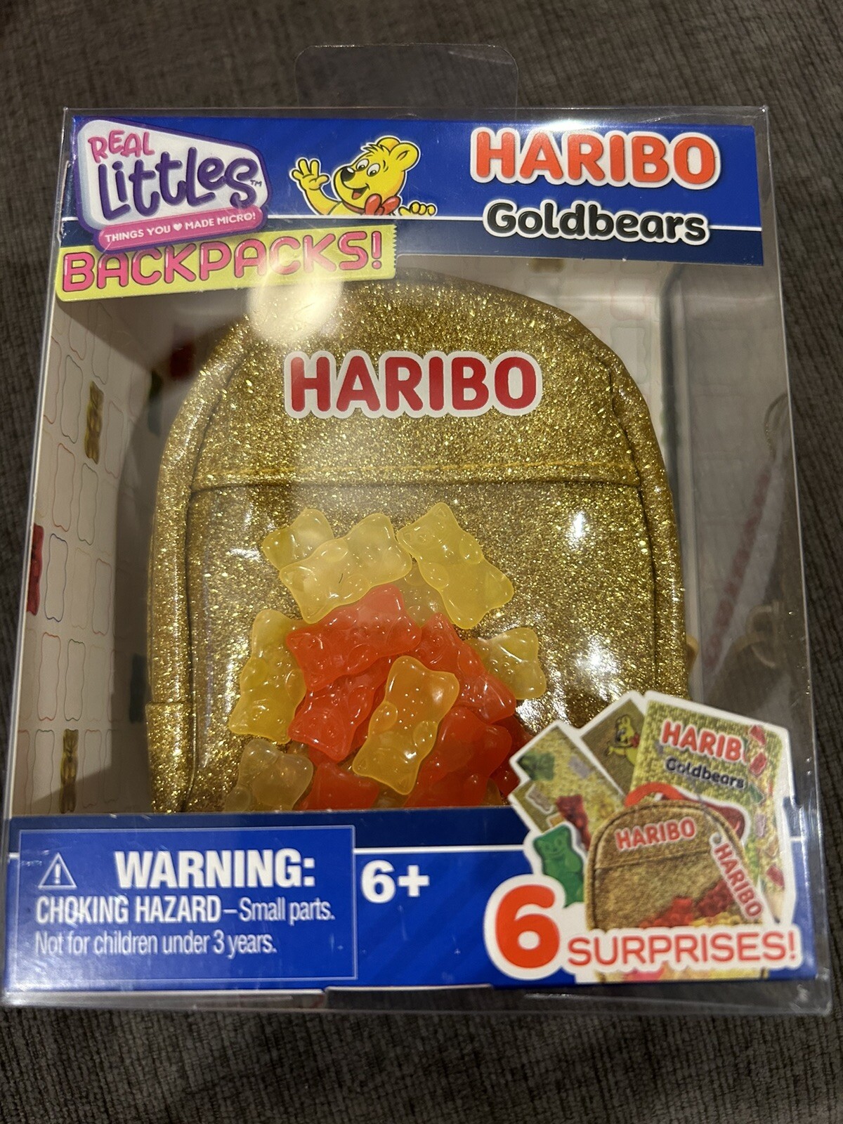 Real Littles Backpacks Haribo Goldbears Toy Backpack with 6 Surprises ...
