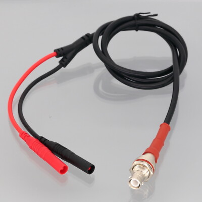 Safe High Voltage 5KV SHV Female to 4mm Safety Banana Plug RG58 Y Cable ...