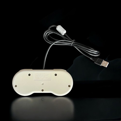 Classic USB Super Nintendo Controller Gray Super Famicom SNES SFC Wired ...