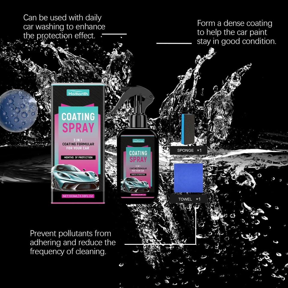 Coating Spray, Limlex Car Coating Spray, Limlex Platinum Car Care Set ...