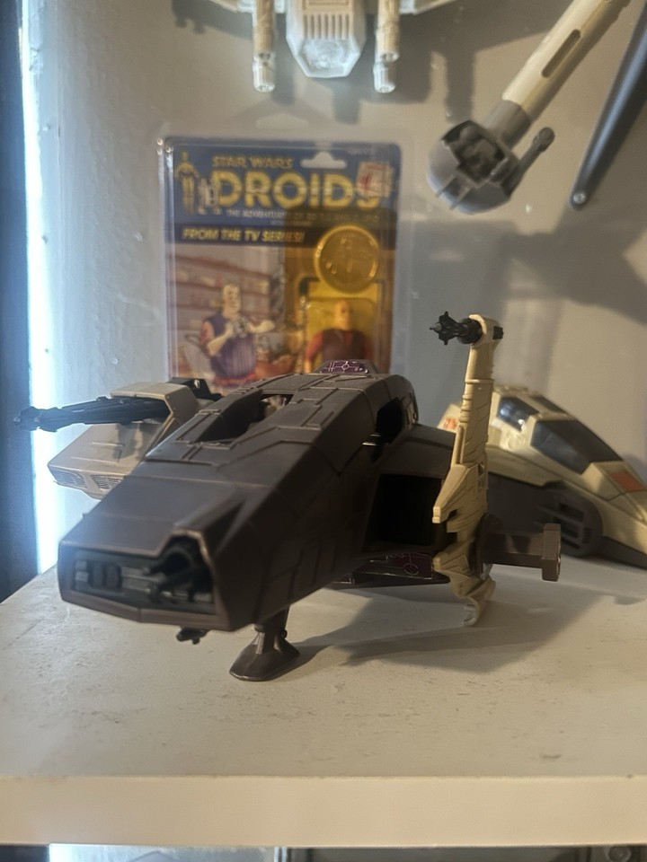 Vintage Star Wars Droids Lot 1985 ATL Interceptor, Side Gunner, Jord ...