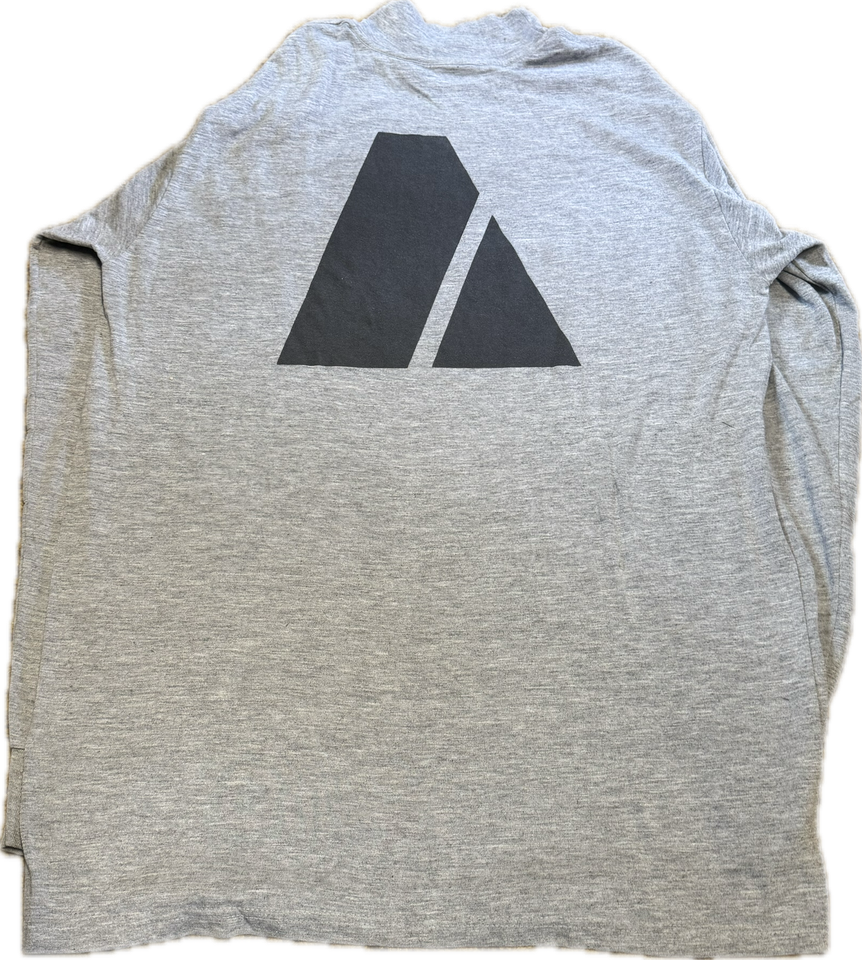 US ARMY GREY LONG SLEEVE PT SHIRT IPFU PHYSICAL TRAINING REFLECTIVE ...