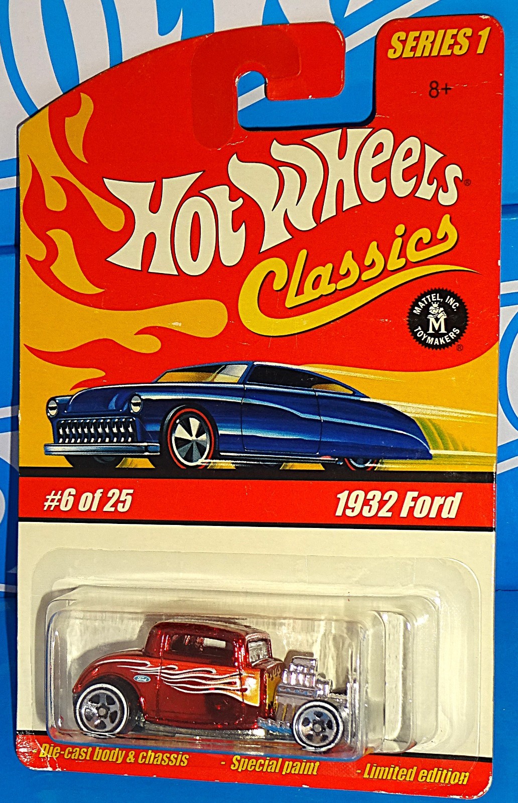 Hot Wheels 2005 Classics Series 1 #6 1932 Ford Spectraflame Red w ...