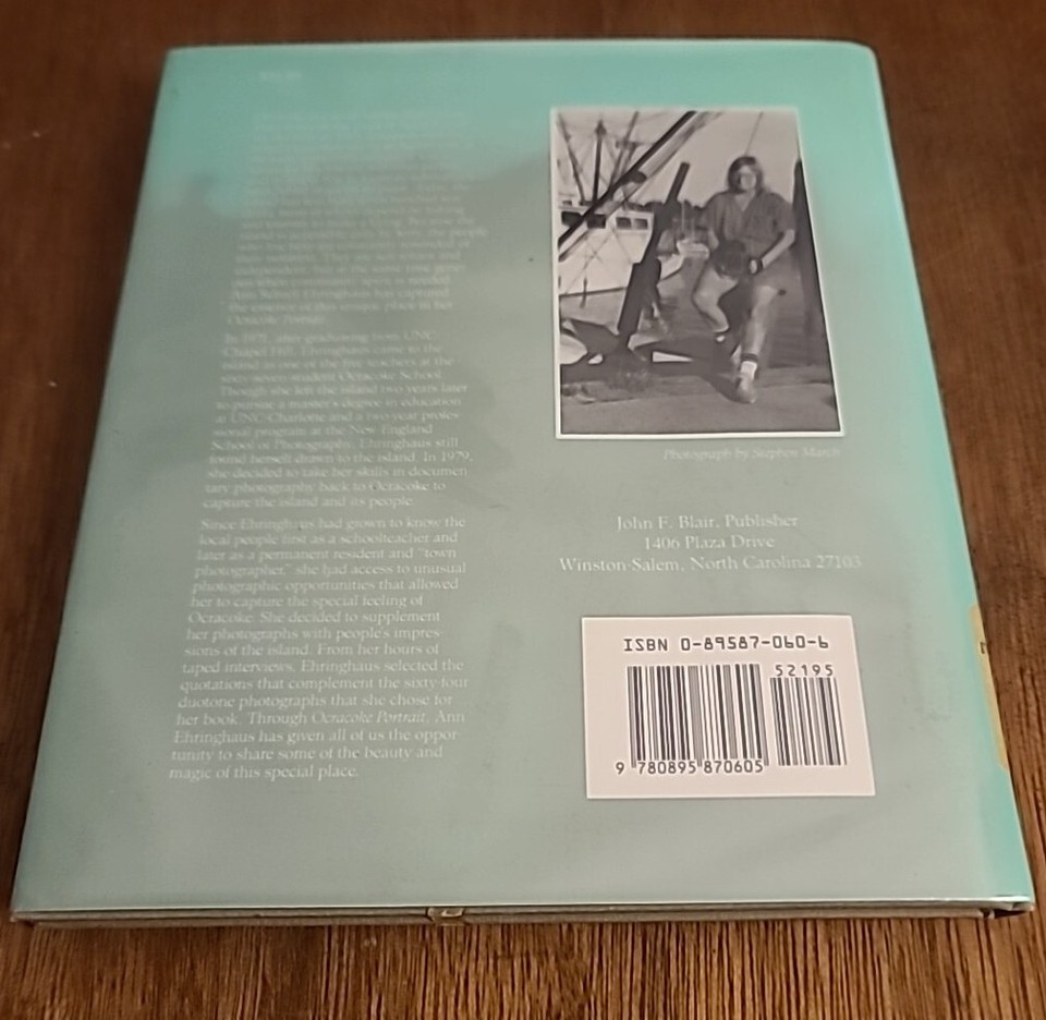 Ocracoke Portrait by Ann S. Ehringhaus (1988, Hardcover) 9780895870605 ...