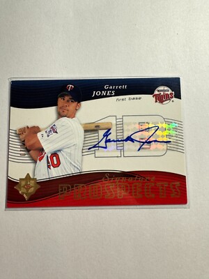 K133,813 - 2005 Ultimate Signature #133 Garrett Jones Auto #/125 RC | eBay