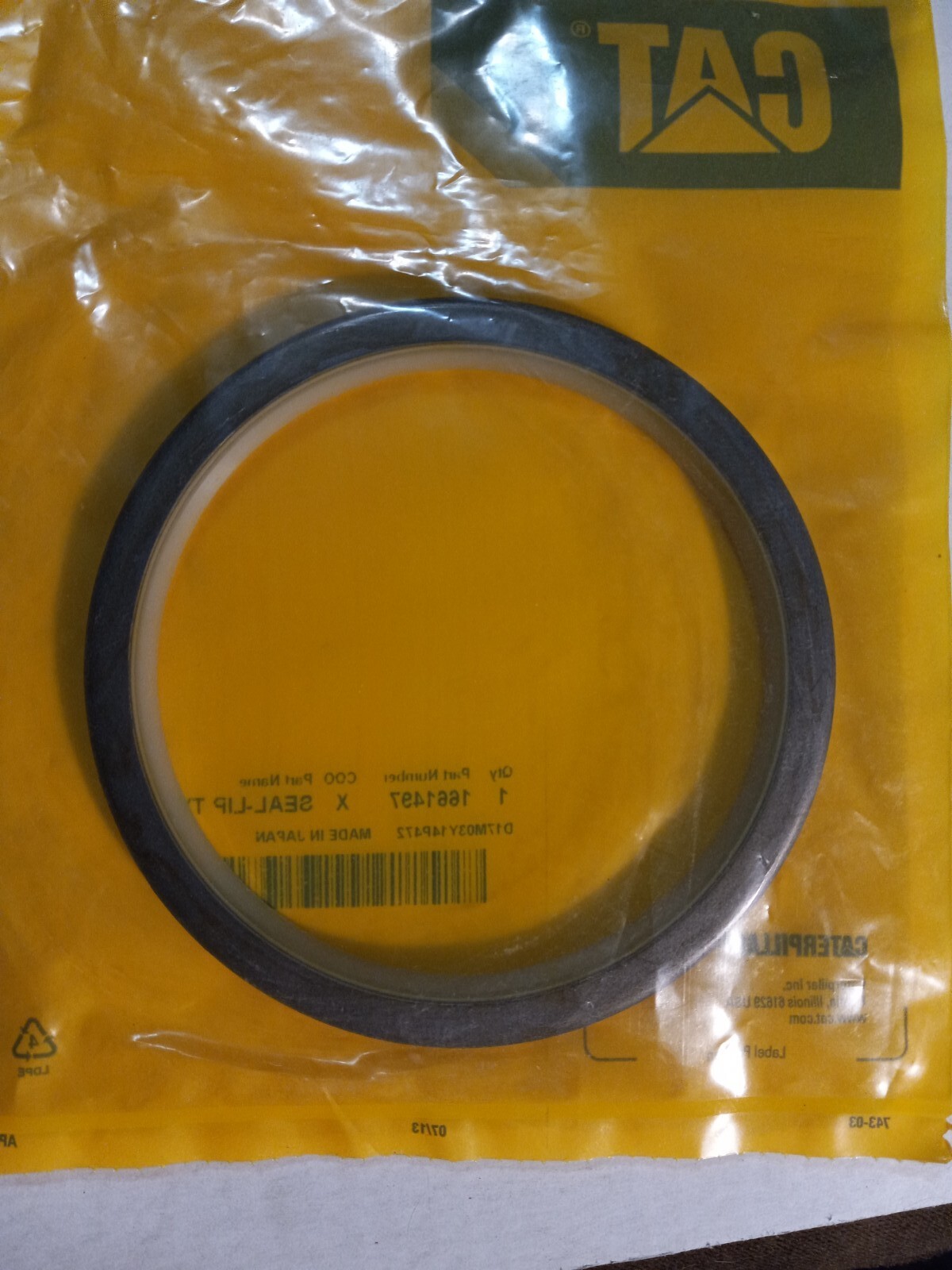 CAT 166-1497: SEAL-PIN (LIP TYPE) | eBay