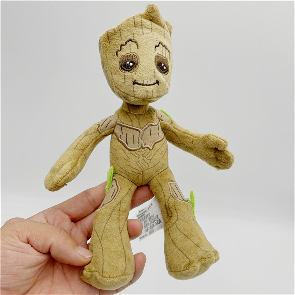 22cm Guardians of The Galaxy Baby Groot Plush Toys Soft Doll Avengers ...