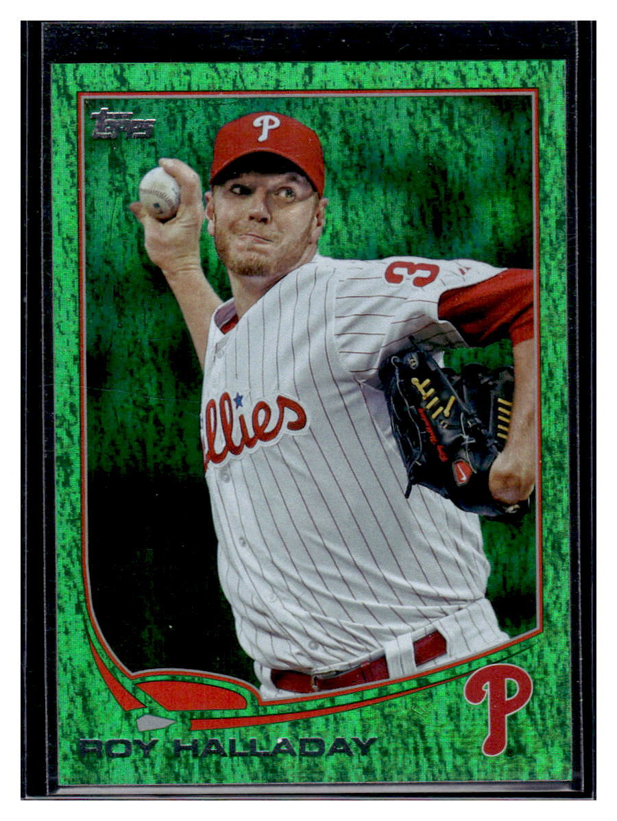 2013 Topps #410 Roy Halladay Emerald Foil Near mint or better | eBay