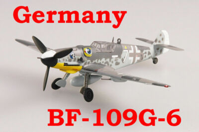 Easy Model 1/72 Germany BF-109G-6 JG51 Yugoslavia 1943 Plastic Fighter ...