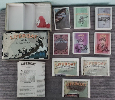 Gorilla Games Lifeboat Board Game + 3 Expansion Packs READ | eBay
