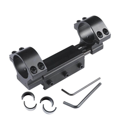 1" 25.4mm 30mm High Airgun Rifle Scope Rings Zero Recoil Mount Fit 11 ...