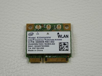 Intel 633ANHMW PCIE WLAN Wifi Modul Module aus Alienware M17X R2 | eBay.de