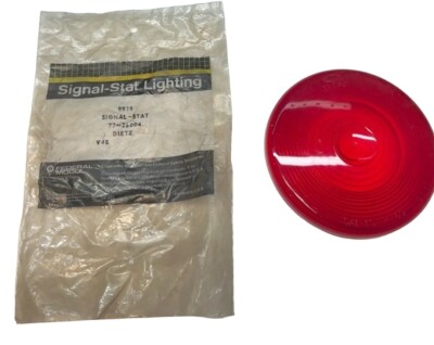 SIGNAL-STAT 8919 | ROUND REPLACEMENT RED LENS **OEM** | eBay