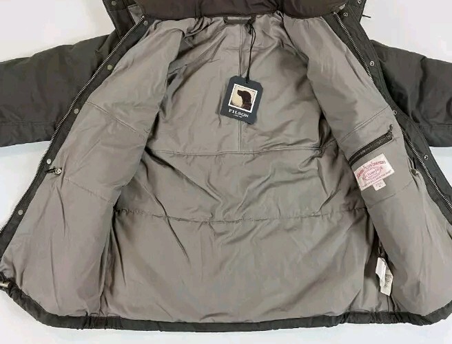 Filson Ranger Insulated Field Jacket Men's Size L Hooded Deep Forest ...