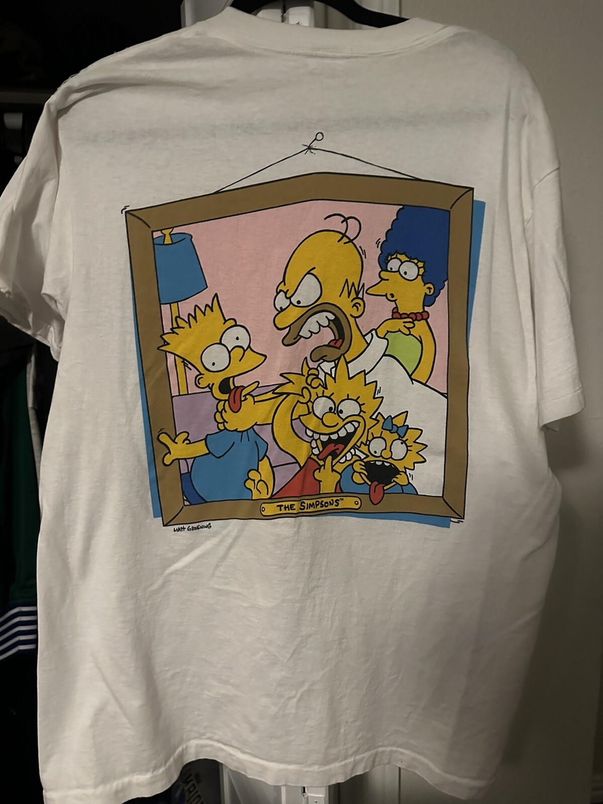Vintage The Simpsons Rare 1989 T Shirt Single Stitch… - Gem