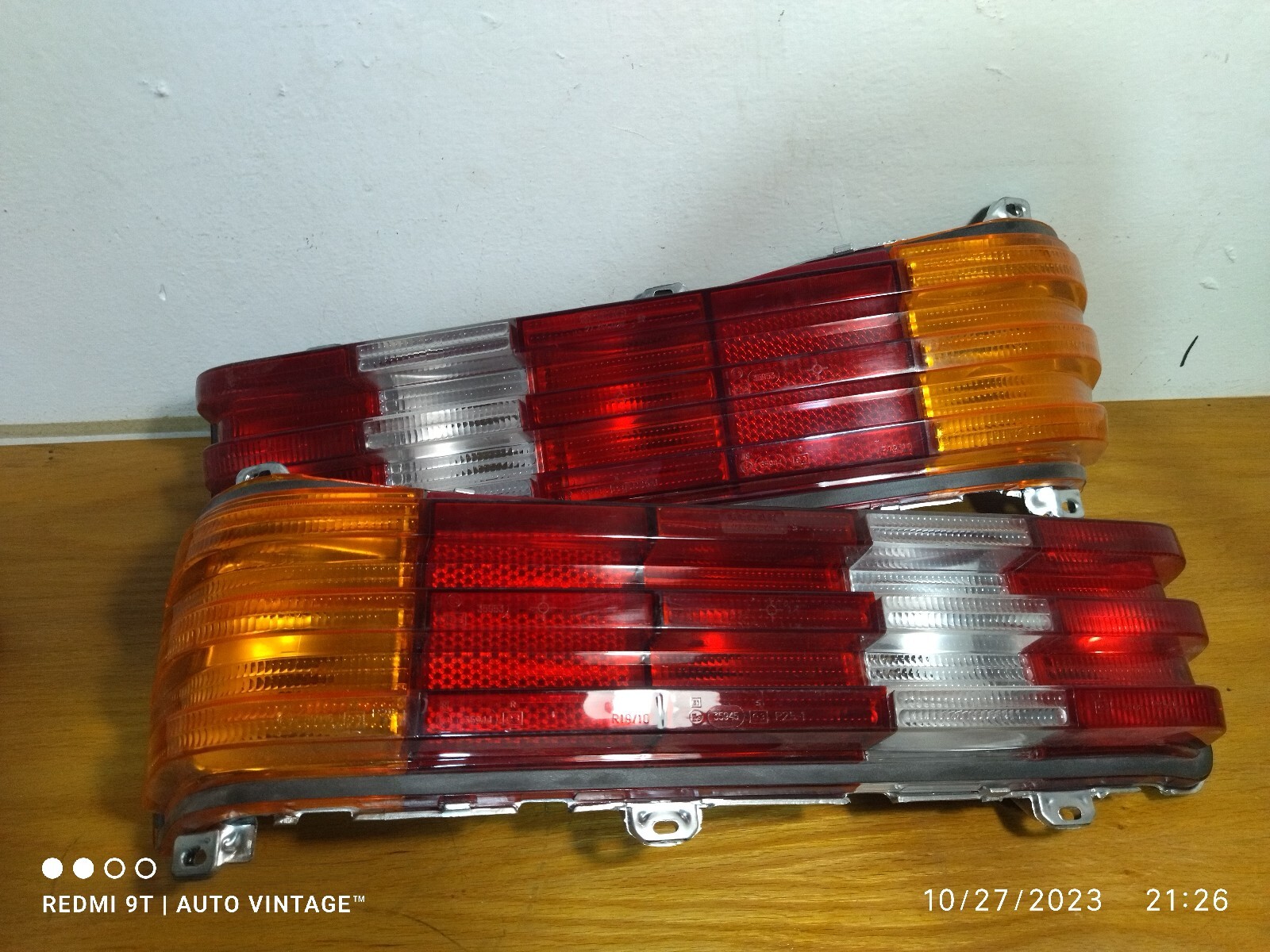 Mercedes Tail Light Assemblies Pair New Italian Made W123 Sedan Coupe ...