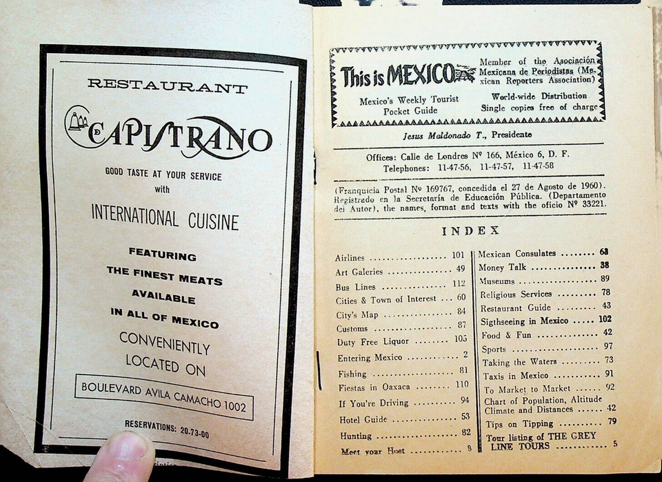 This is Mexico Tourist Guide December 19 1964 Oaxaca Festivals | eBay
