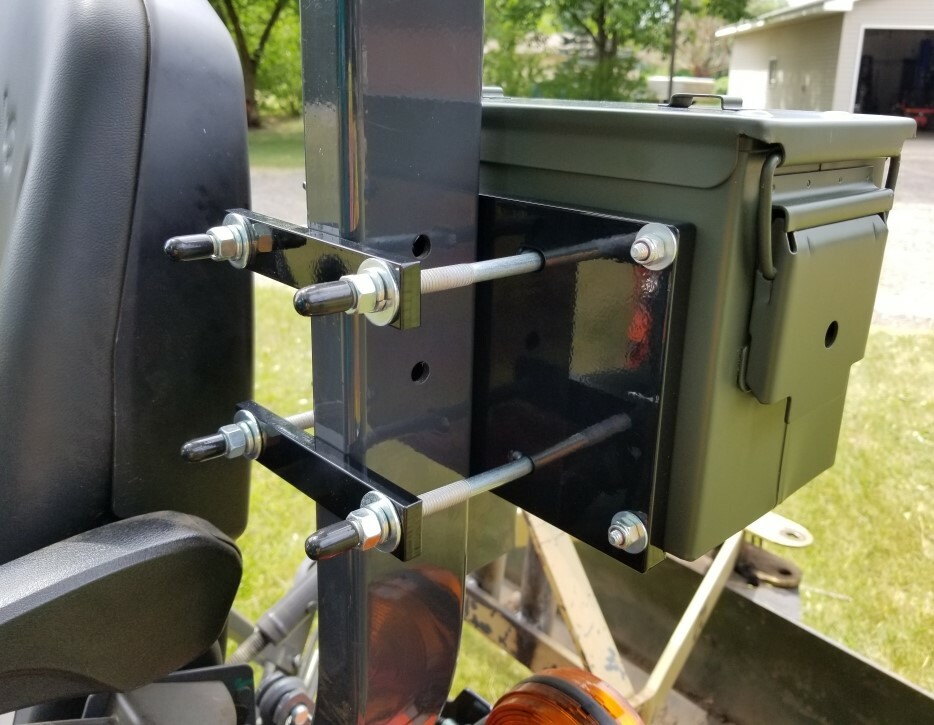 Universal Toolbox Mount for Tractor, Kubota, John Deere, Mahindra ...