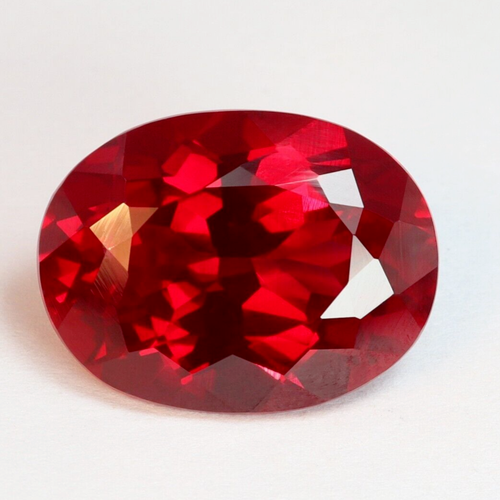 Natural 16.50 Ct Pigeon Blood Red Ruby Unheated Loose Gemstone Oval Cut ...