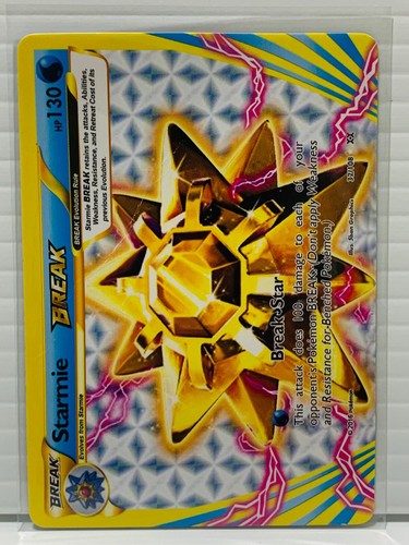 Starmie Break Pokemon Card XY Evolutions 2016 32/108 Ultra Rare Full ...