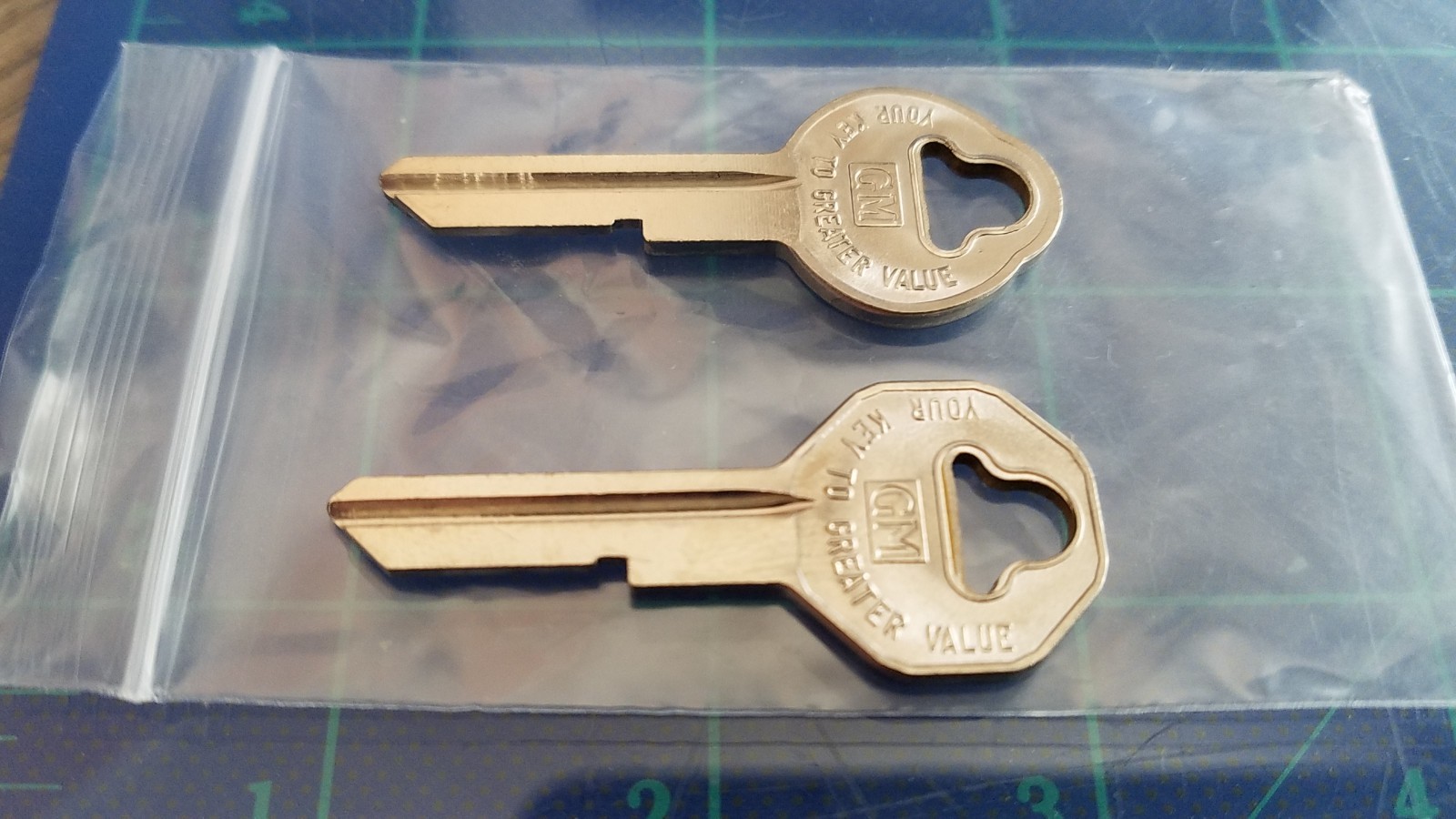 SET ORIGINAL OEM KEY BLANKS CHEVY TRUCKS & PICKUPS 1935-1966 IGN ...