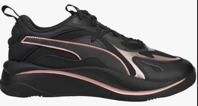 Size 8 - Puma RS-Curve Glow Black Team Gold W for sale online | eBay