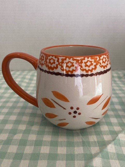 Temptations Old World Orange Cream Lot Set Of 4 Coffee Cups Mugs | eBay