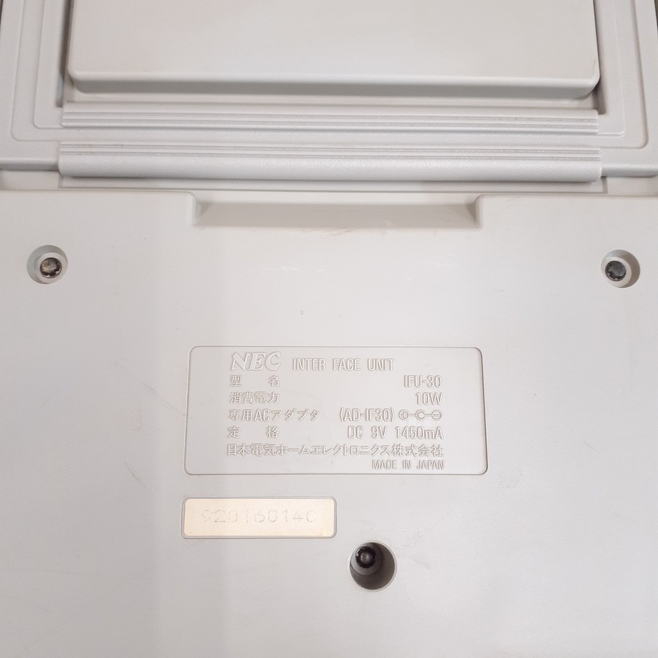 PC Engine Interface Unit IFU-30A PI-TG001 CD-ROM2 CDR30A not tested US ...