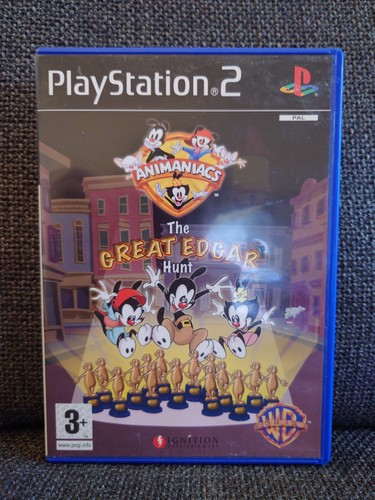 Animaniacs The Great Edgar Hunt Sony PlayStation 2 PS2 Complete PAL Lot ...