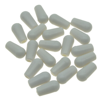 20* White M3.5/M4 Guitar Toggle Switch Tip Switch Knob for Epiphone Les ...
