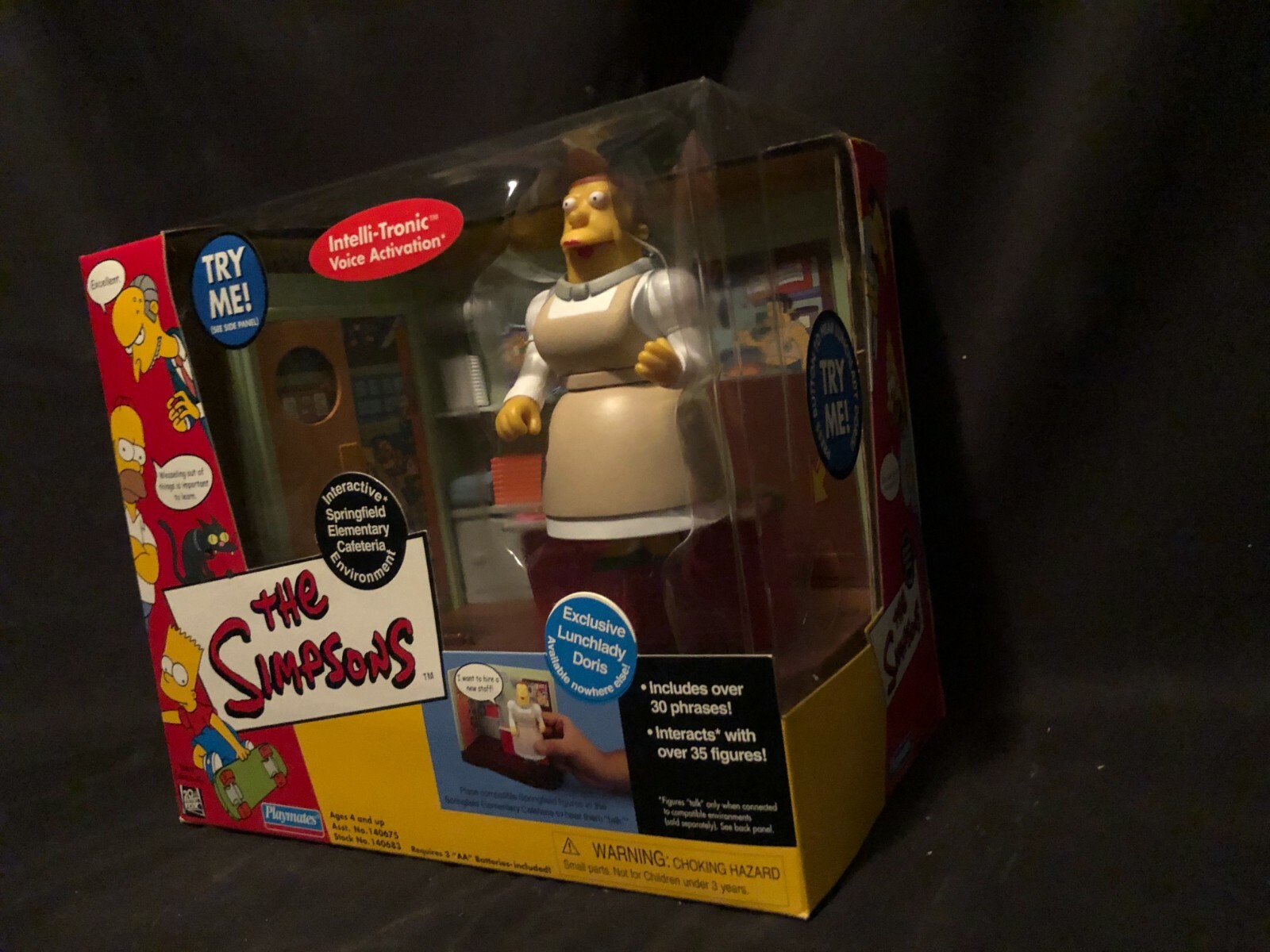 The Simpsons LUNCH LADY DORIS World of Springfield Environment NEW IN ...