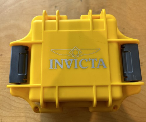 Invicta Men's Diver Box Watch Case Yellow Case ONLY | eBay