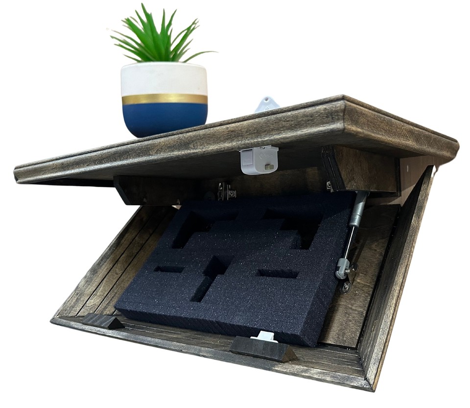 Hidden Gun Storage, Gun Storage Concealment Shelf - Secure Hidden ...