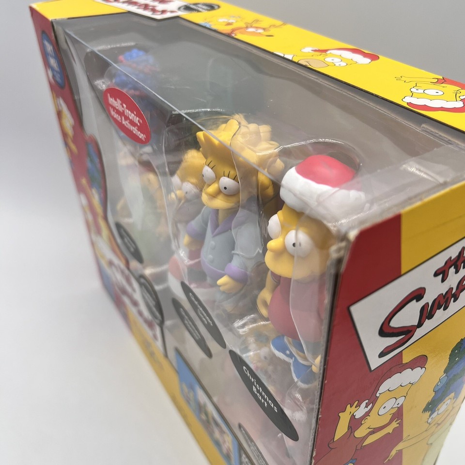 The Simpsons Figure Set Family Christmas Interactive Playmates Toys R ...