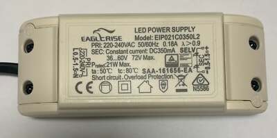 Eaglerise EIP021C0350L2 21W 350mA LED Driver 36-60V | eBay