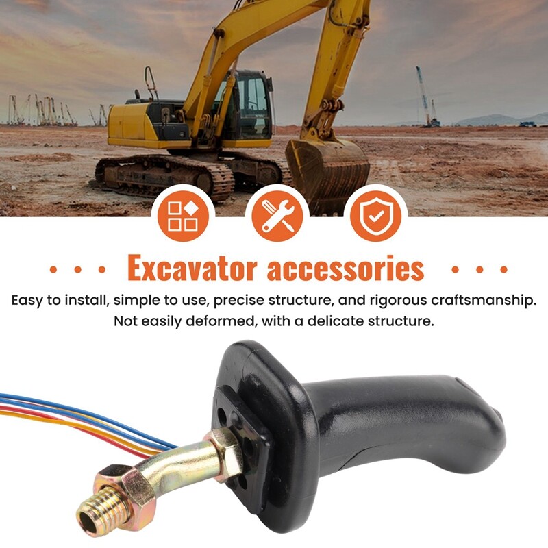 3 Buttons Excavator Joystick Assy Handle Gears for Doosan DX150 2159646 ...