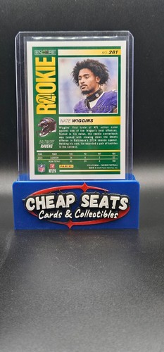2024 Panini Encore Nate Wiggins RC Silver /150 Ravens | eBay