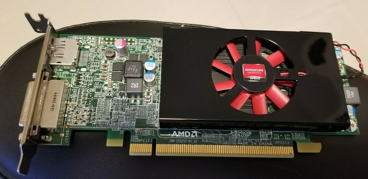 Radeon Graphics AMD C552 1GB Video Card - from Dell PC-Low Profile ...